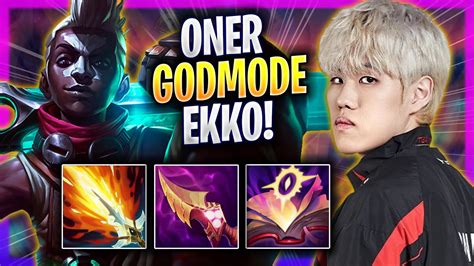 Oner Literally God Mode With Ekko T Oner Plays Ekko Jungle Vs