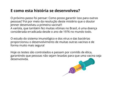 Plano de Aula 7º Ano Descobrindo a vacina