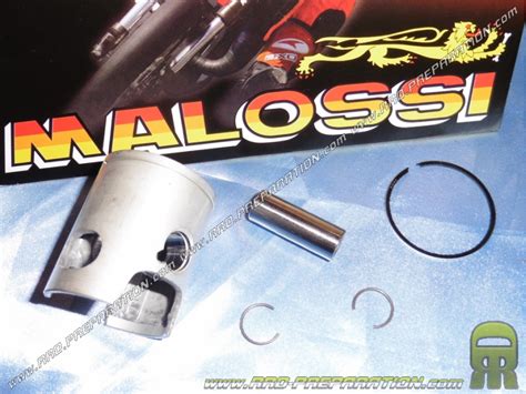 Pistón MALOSSI monosegmento Ø40mm eje 12mm para kit 50cc MHR aluminio