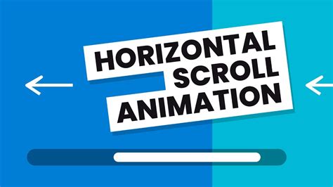 Create A Sick Horizontal Scroll Animation Greensock Js Youtube