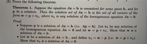 solved 6 prove the following theorem theorem 1 suppose