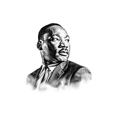 Ilustración de vector de día de martin luther king jr Vector Premium
