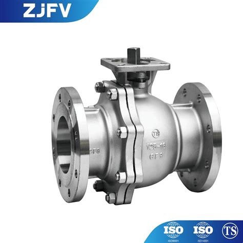 GB API 6D Pn16 DN125 Stainless Steel Floating 2PC Flange Ball Valve