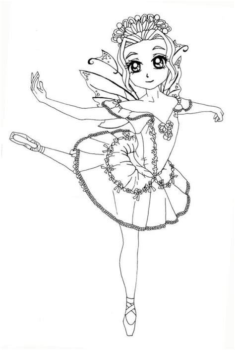 Disegni Di Ballerina Da Colorare Disegni Colorare