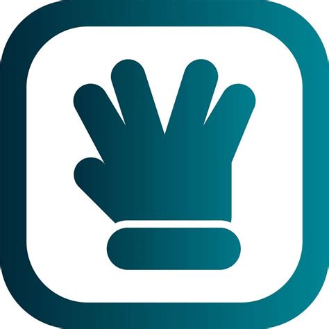 Hand Spock Vector Icon Design 20963320 Vector Art At Vecteezy