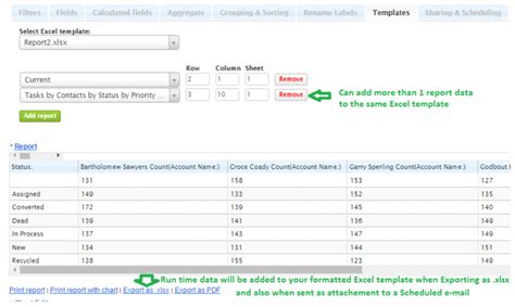 how to add our own excel pdf templates analytic reporting tool btactic open sourceandcloud