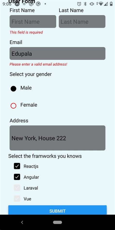 Mastering React Native Forms A Comprehensive Guide