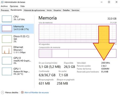C Mo Comprobar La Velocidad De La Ram En Windows