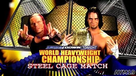 CM Punk Vs Jeff Hardy Steel Cage SmackDown 8 28 2009 Highlights YouTube