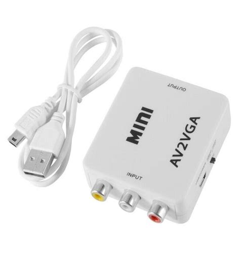 Av To Vga Converter Box Vga Saturn Technologies Cc