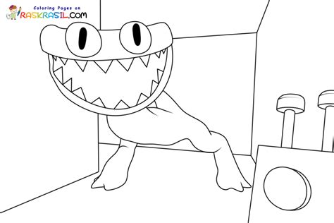 Dibujos De Cyan Rainbow Friends 2 Para Colorear