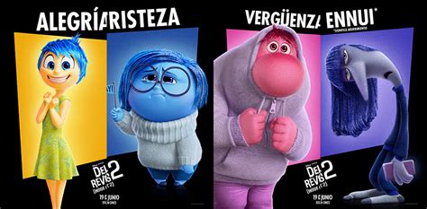 DEL REVÉS 2 personajes Web de cine fantástico terror y ciencia ficción
