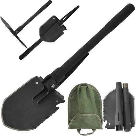 Pelle De Camping Pliante Multifonctionnelle Pelle De Survie Pelle