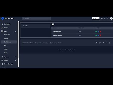 Django File Manager Styled With Tailwind Rocket Django PRO YouTube