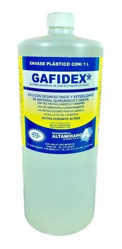 Gafidex 1 Litro Solución Esterilizante Glutaraldehido 2 en venta en