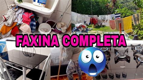 FAXINA PESADA COMPLETA NA CASA TODA CANSEI ESTAVA TUDO MUITO SUJO