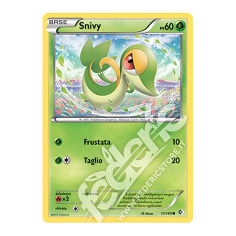 011 149 Snivy Comune IT MINT Federicstore