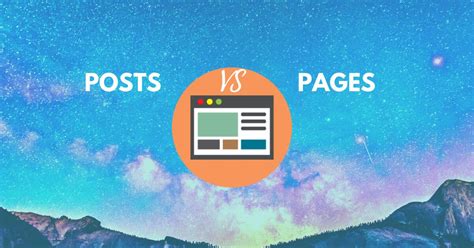 posts vs pages in wordpress absolute differences wptiro