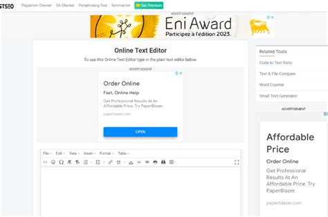 Editeur De Texte En Ligne Prepostseo Twaino
