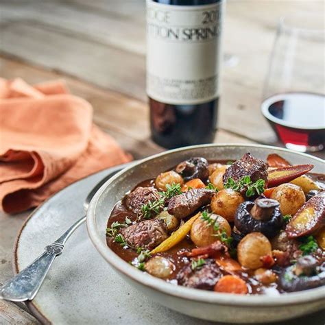 Classic Beef Bourguignon Ridge Vineyards In Beef Bourguignon