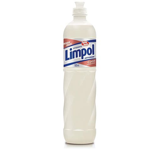 Detergente Limpol Coco 500ml Shopee Brasil