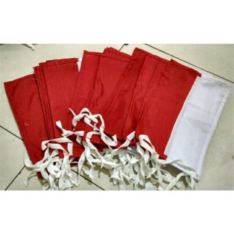 Jual Bendera Merah Putih Uk 20 X 28 Cm Bendera Mobil Bendera Motor