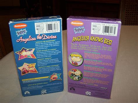 Rugrats Lot Of Angelica The Divine Angelica Knows Best Vhs