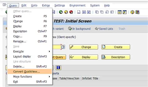 How To Make SQVI Personalized Queries Available T SAP Community