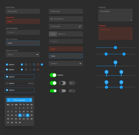 Figma启动UI控件工具包 云瑞设计