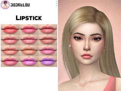 The Sims Resource Makeup Set Lipstick