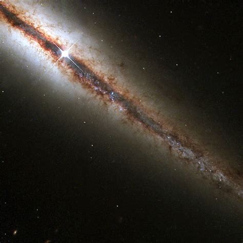 Jean Baptiste Faure Edge On Barred Spiral Galaxy Ngc As Seen By