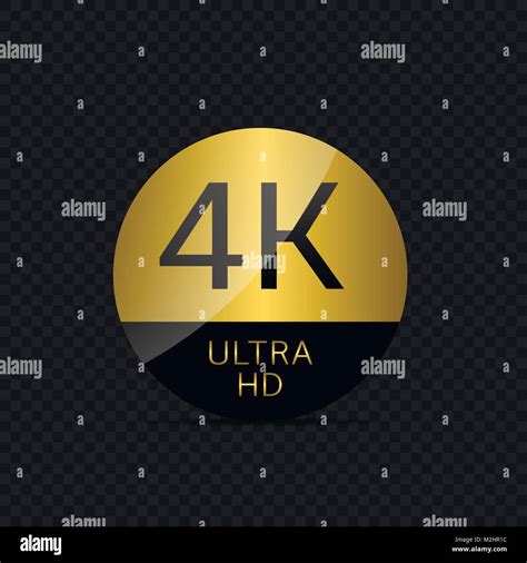4 K Ultra HD Stock Vector Image Art Alamy