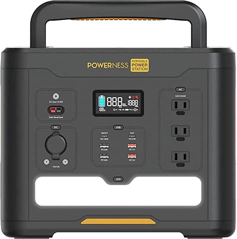 Amazon co jp POWERNESS ポータブル電源1500W 480000mAh 1536Wh大容量 ポータブルバッテリー リン酸