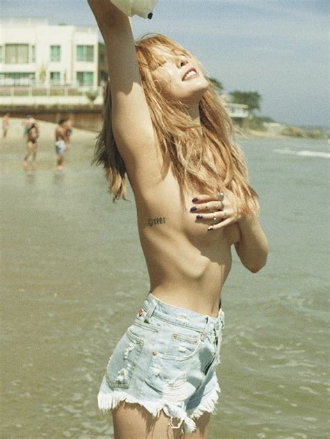 Topless Photos Of Hyuna Go Viral Again In Korea Koreaboo