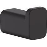Hansgrohe Addstoris Crochet Porte Serviette Simple Noir Mat 41742670