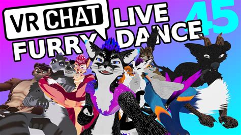 Furry Vrchat Dance Live Stream 45 Youtube