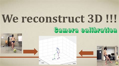 3d reconstruction for pose estimation part 1 youtube