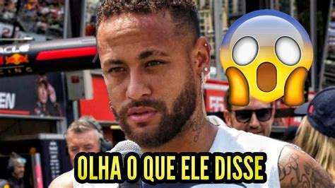 NEYMAR CHOCOU O MUNDO ENTREVISTA EM MÔNACO YouTube