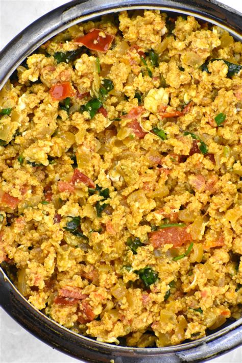 Egg Bhurji Indian Scrambled Eggs GypsyPlate