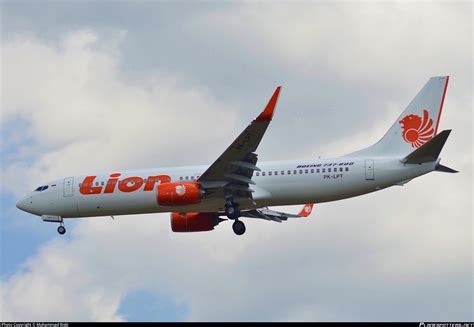 PK LPT Lion Air Boeing 737 8GP WL Photo By Muhammad Riski ID 867387