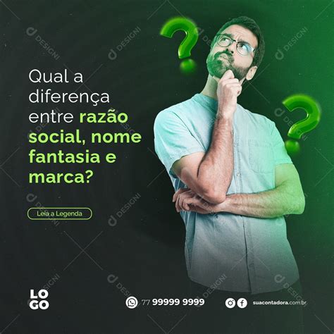 Qual A Diferen A Entre Raz O Social Nome Fantasia E Marca Social Media