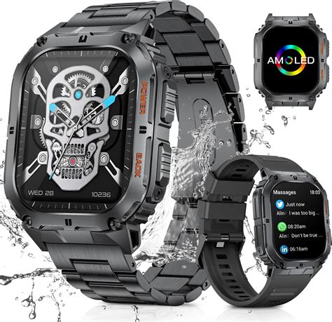 Sunkta Smartwatch Herren Fitnessuhr Mit Telefonfunktion Mah