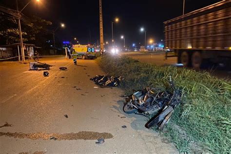 MidiaNews Homem morre e outro fica ferido após colisão entre motos em MT