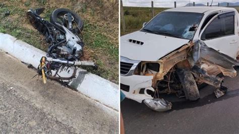 A Gazeta Motociclista Morre Em Acidente Caminhonete Em Rio Bananal