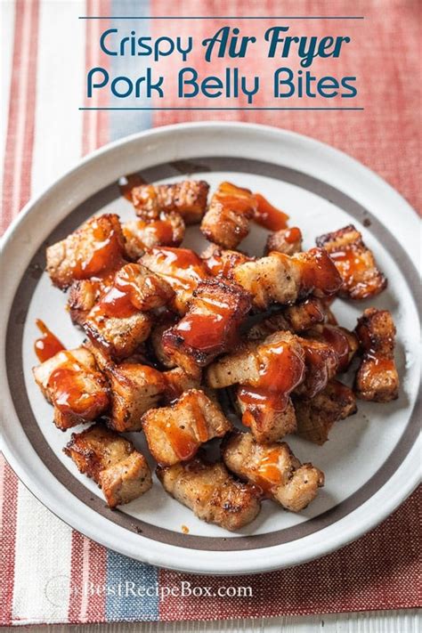 Air Fryer Pork Belly Bites Recipe Cart