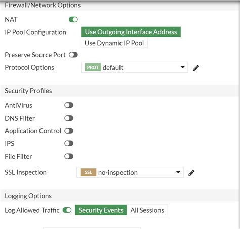 Fortigate Port Forwarding V