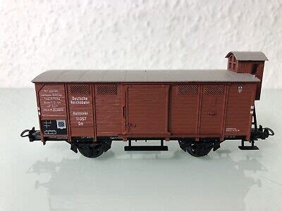 Trix International H0 Nr 23623 gedeckter Güterwagen der DRG TOP OVP K2