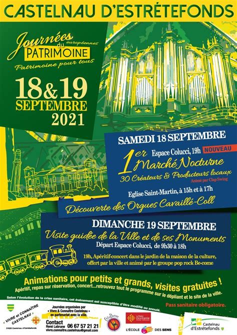 Les Journées du Patrimoine Site officiel de la ville de Castelnau d