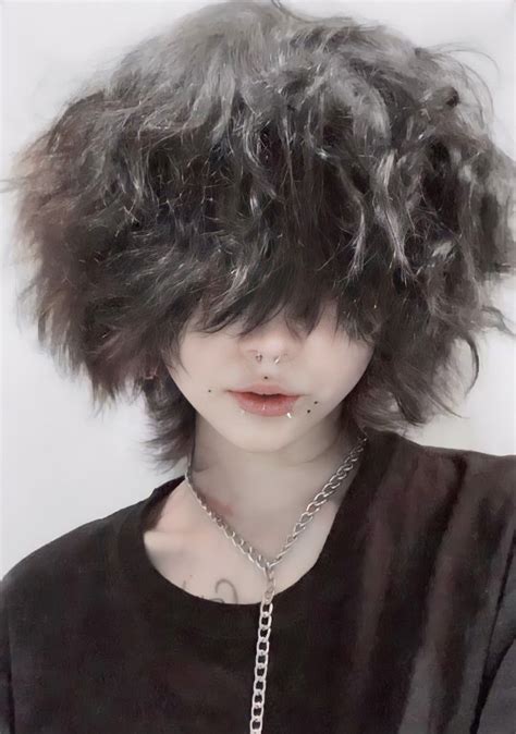 Fluffy And Short Hairstyle In 2023 Short Grunge Hair Short Hair