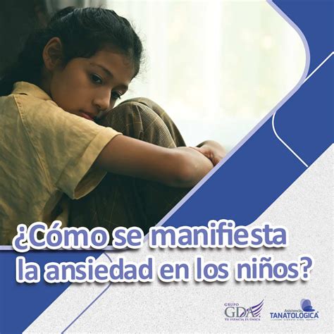 Cómo se manifiesta la ansiedad en los niños Grupo del angel